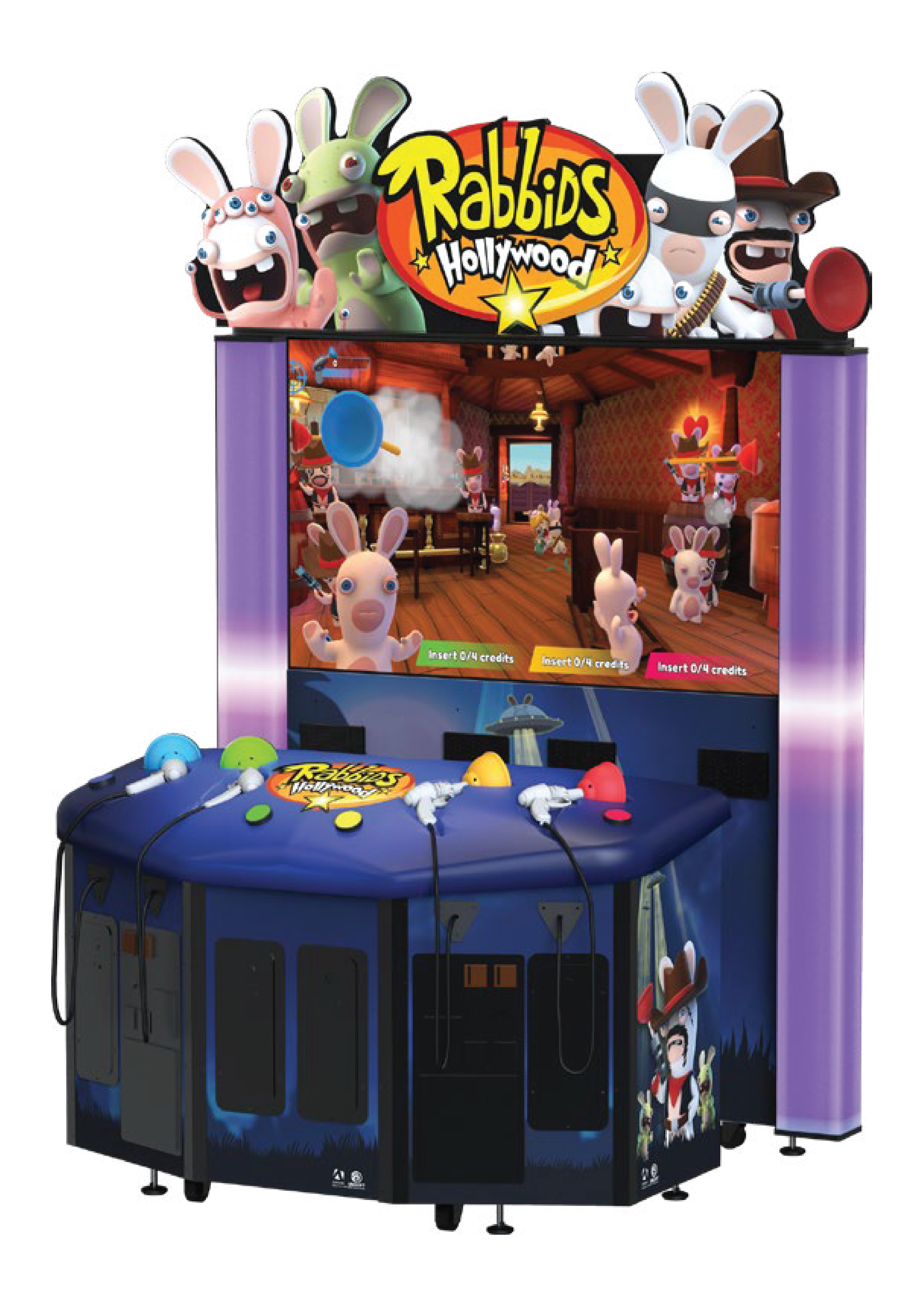 Rabbids Hollywood 65"