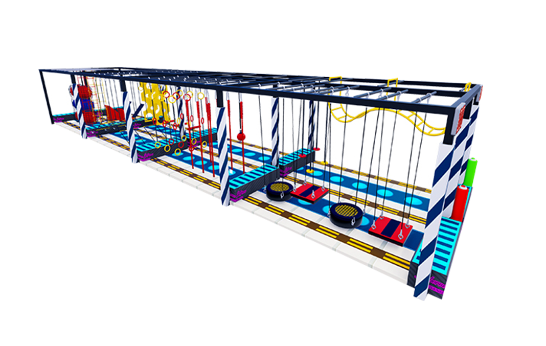 Ninja warrior course (Box Steel)